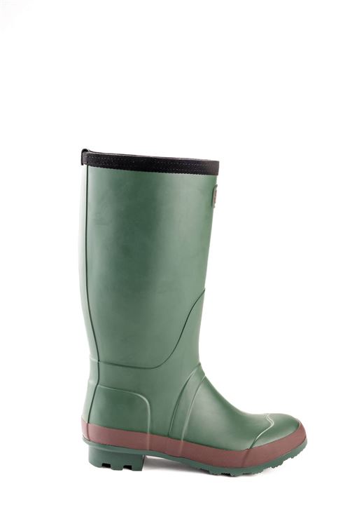 Green Junior Warm Wellies | The Warm Welly Company